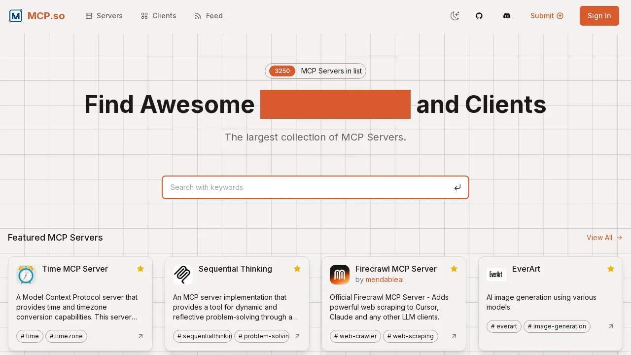 mcp server - BestofAI